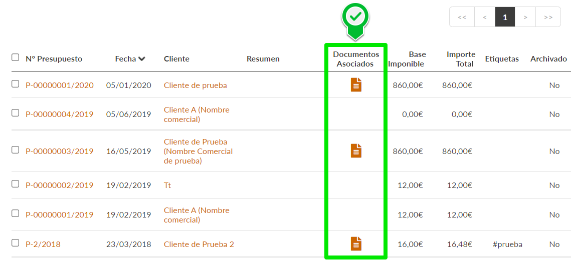 Cómo crear un documento a partir de otro en Facturas Cloud
